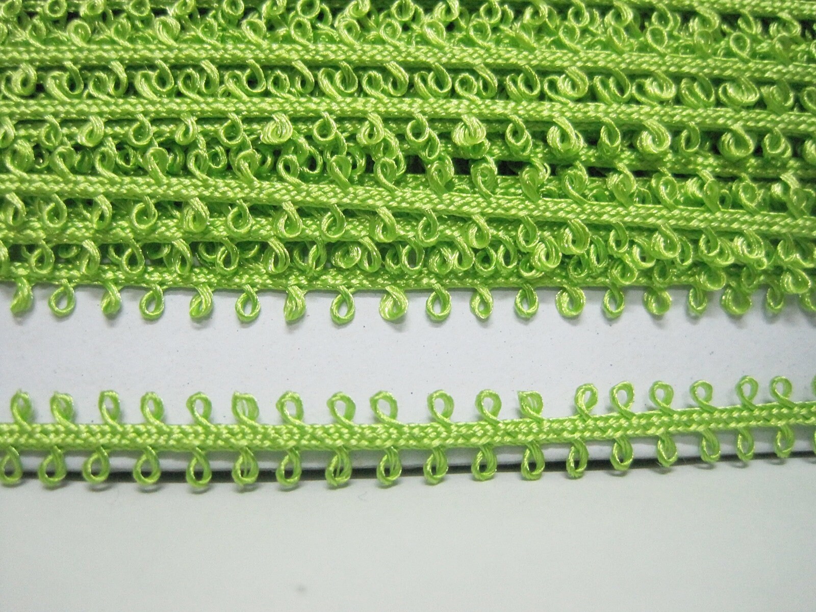 5 yards Lime Green Picot Trim picot edge trim picot edge | Etsy
