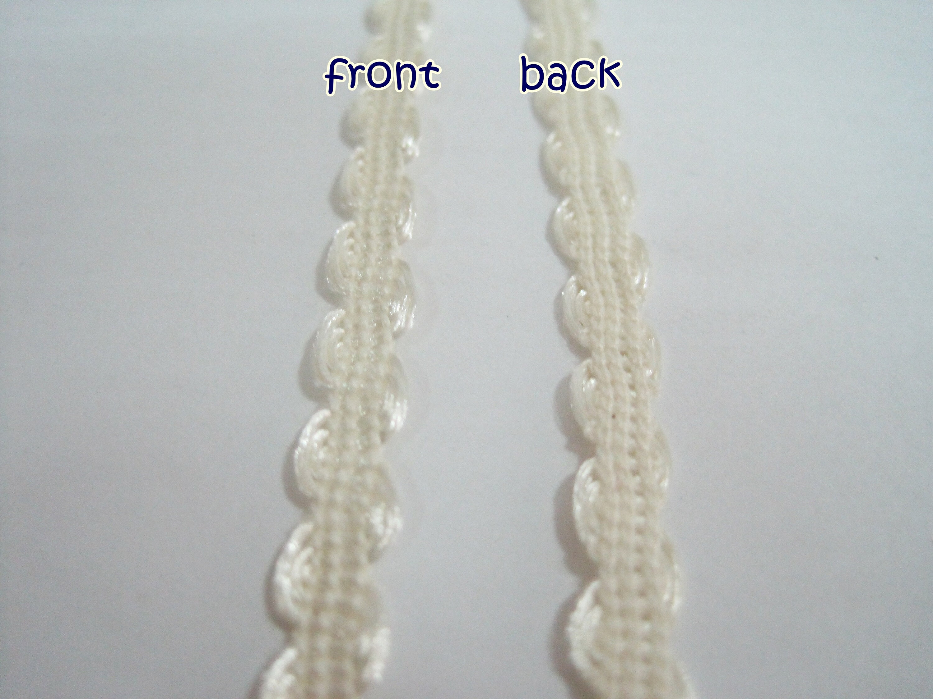 5 Yards 1/4 Cream Shiny Braid Braided Trim Braid Lace | Etsy