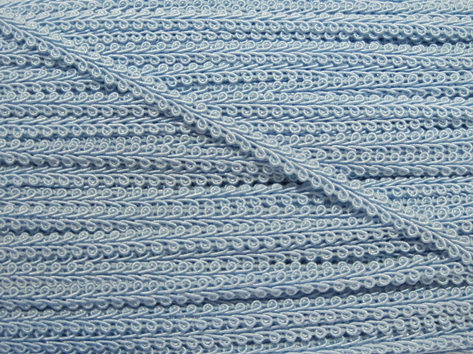 5 Yards 3/16 Light Blue Gimp Braided Trim Gimp Braid | Etsy