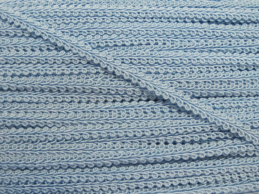 5 Yards 3/16 Light Blue Gimp Braided Trim Gimp Braid | Etsy