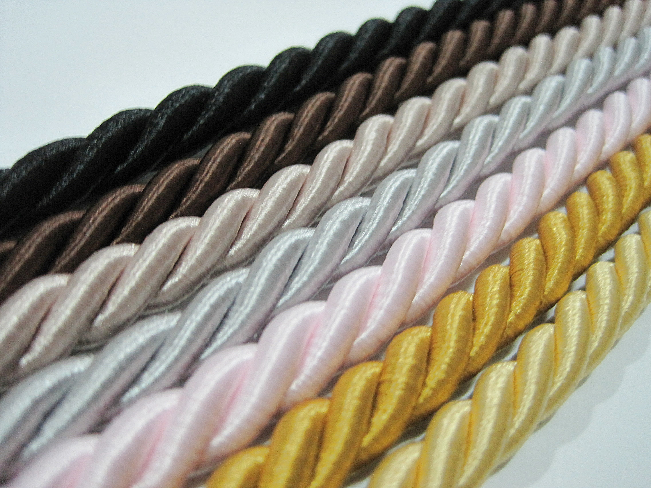 1 Meter 8 mm Mint-Vanilla Twist Kordel Geflochtene Kordel | Etsy