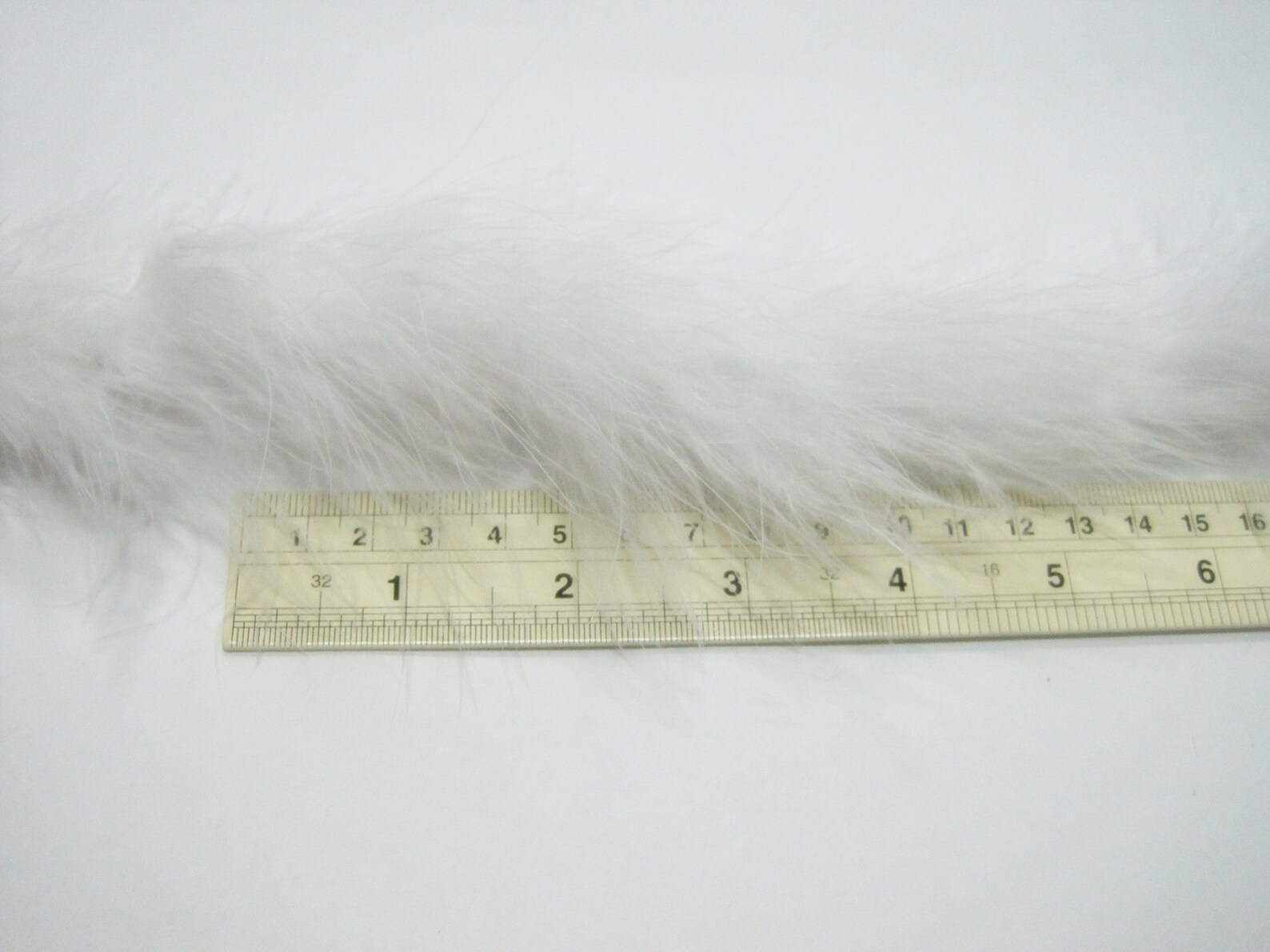 1 Yard 2.5 Feather Trim White Feather Trim Ostrich | Etsy