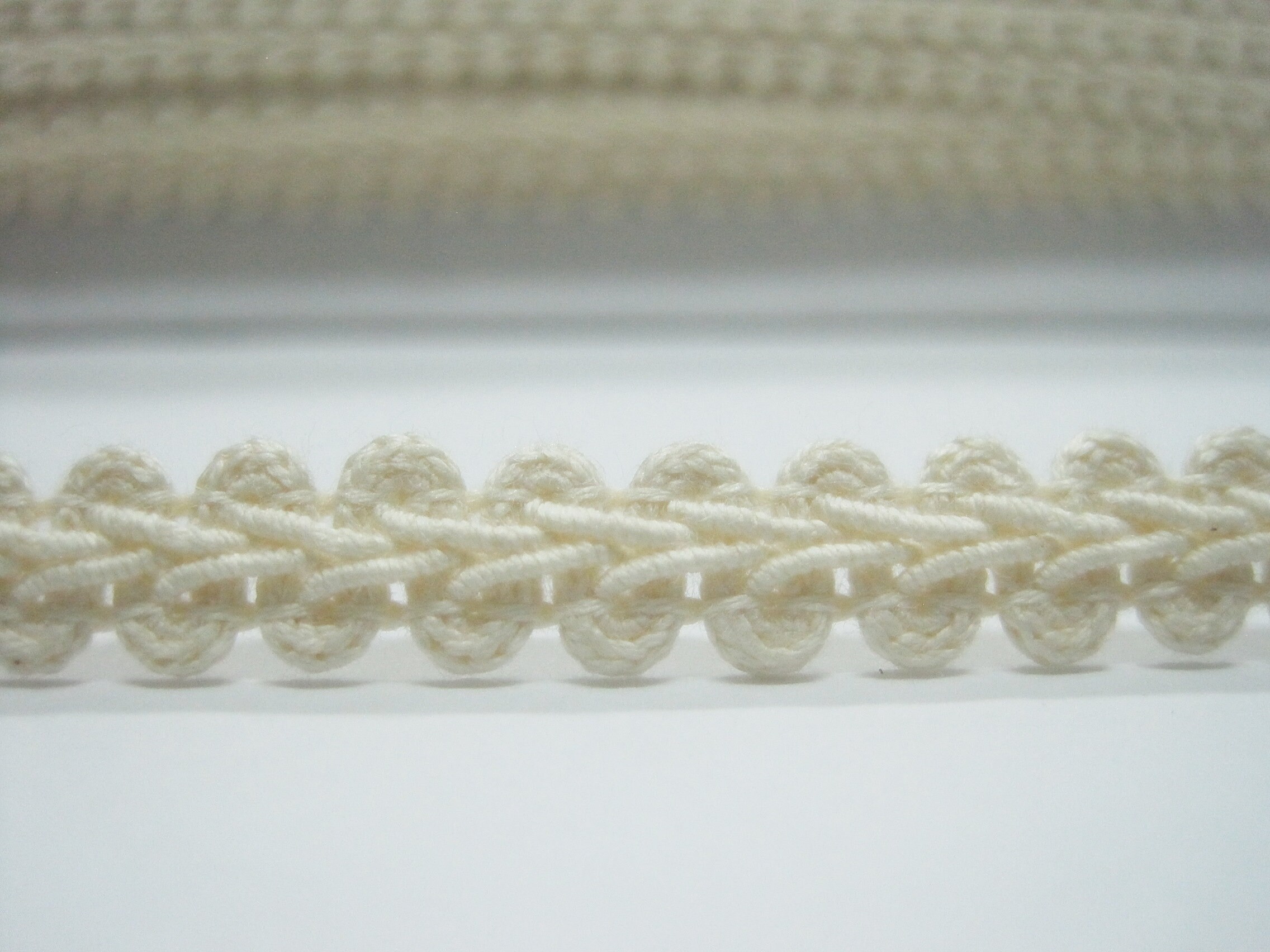 5 Yards 3/8 100% Cotton Gimp Braid Natural trim Ivory | Etsy