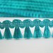 5 Yards Teal Mini Tassel Trim Teal Trim Wholesale Trim Trim | Etsy
