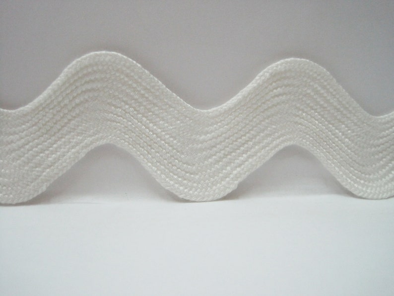 5 yards White Jumbo Rick Rack Trim white rick rack Jumbo Ric | Etsy