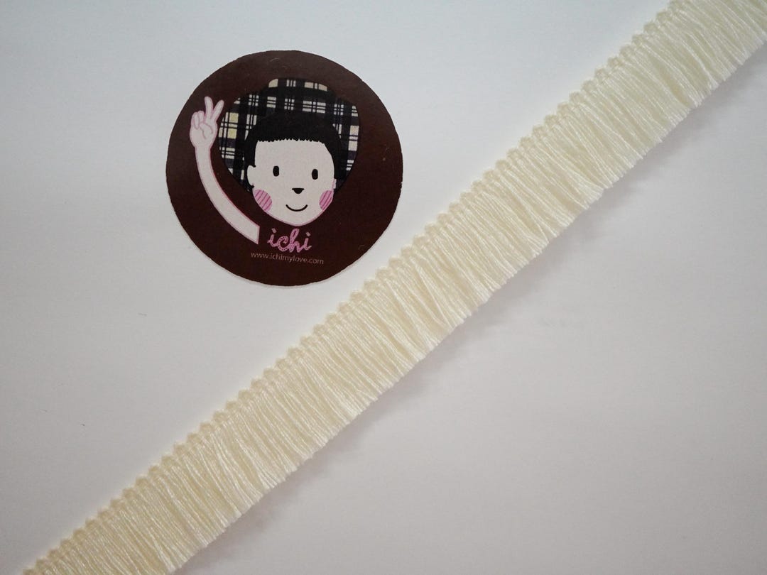 5 Yards Cream Matte Mini Tassel Trim, Matte Tassel Trim, Cream Trim ...