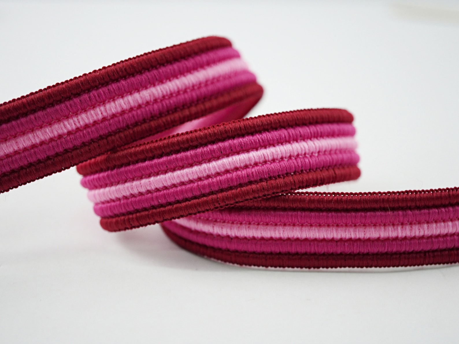 5 Yards 3/4" Flat Knit Rib Tape, Striped Rib Knit, Flat Knit Tape ...