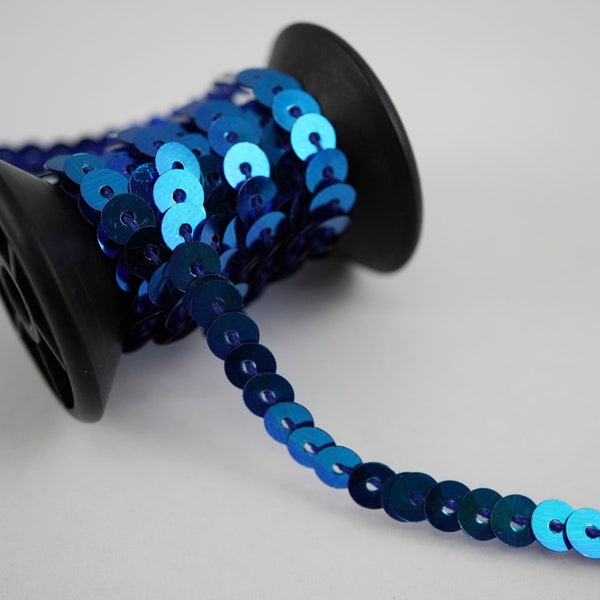 Blue Sequin - Etsy