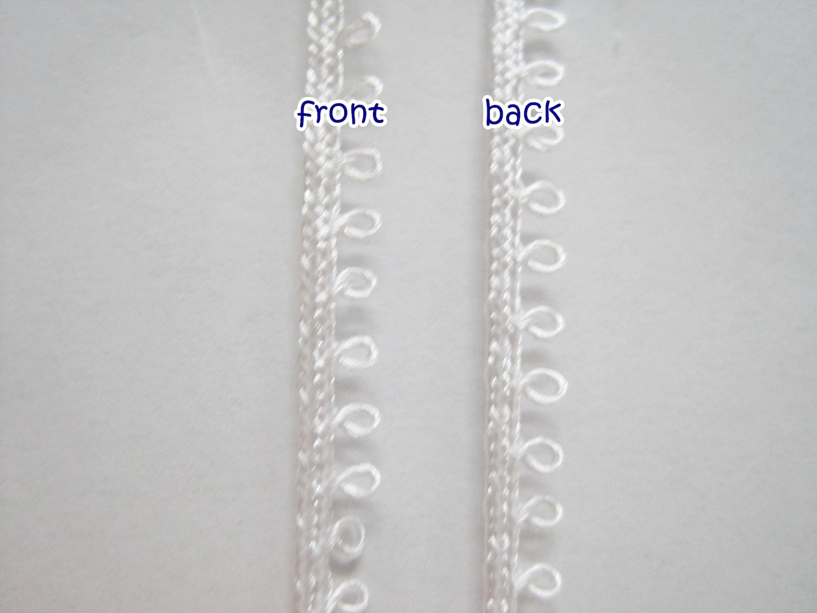 5 Yards White Picot Trim, Picot Edge Trim, Picot Edge Ribbon, Picot ...