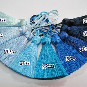166 Pieces Short Silk Tassel Mini Tassel Colorful Tassel | Etsy