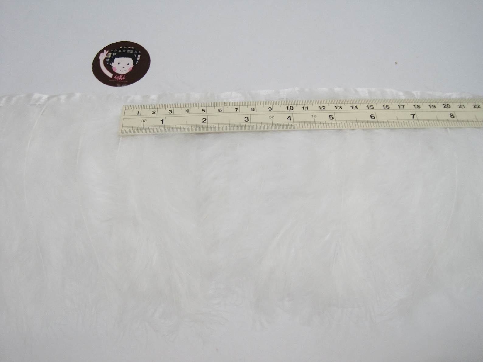 1 Yard Feather Trim White Bird Fringe Bird Feather Trim - Etsy