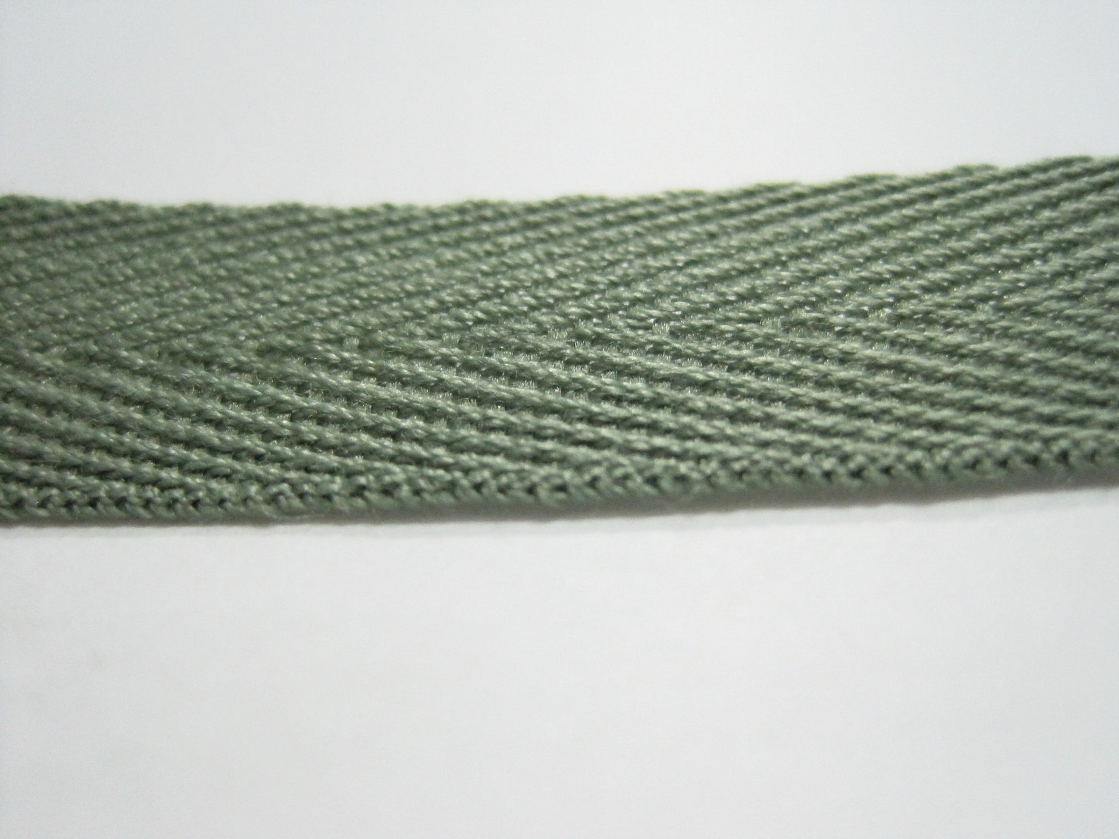 5 Yards 1/2 Green Herringbone Tape Green Twill Tape - Etsy
