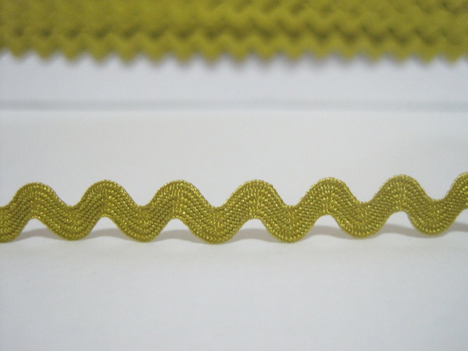 5 Yards Yellow-green Mini Rick Rack Trim Wholesale Trim Ric - Etsy