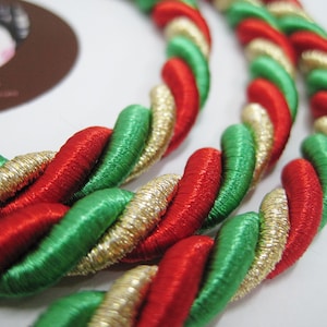 5 Yd 7 Mm. Christmas Cord, Christmas Trim, Christmas Decor, Gold ...
