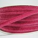 5 Yards 1/4 Hot Pink Velvet Ribbon, Pink Velvet Ribbon, Ribbon Lot ...