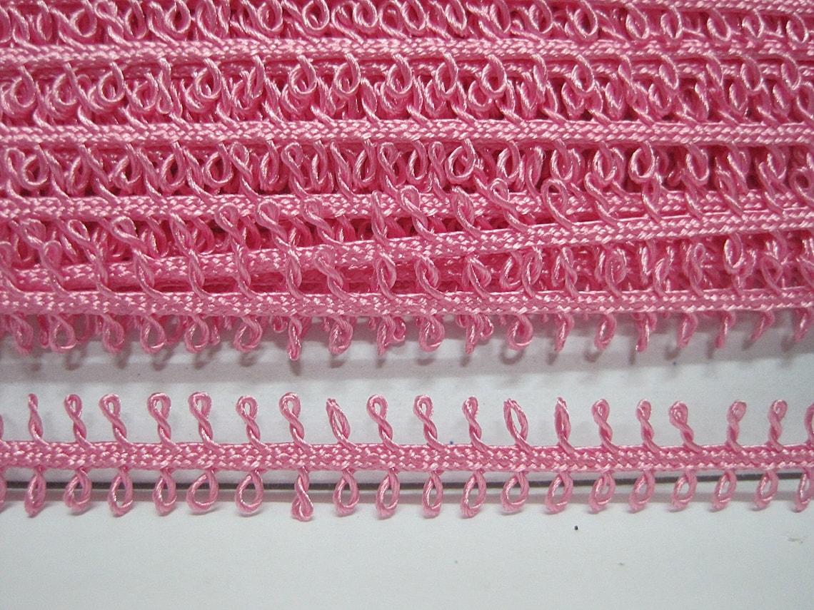 5 Yards Pink Picot Trim Picot Edge Trim Picot Edge Ribbon | Etsy
