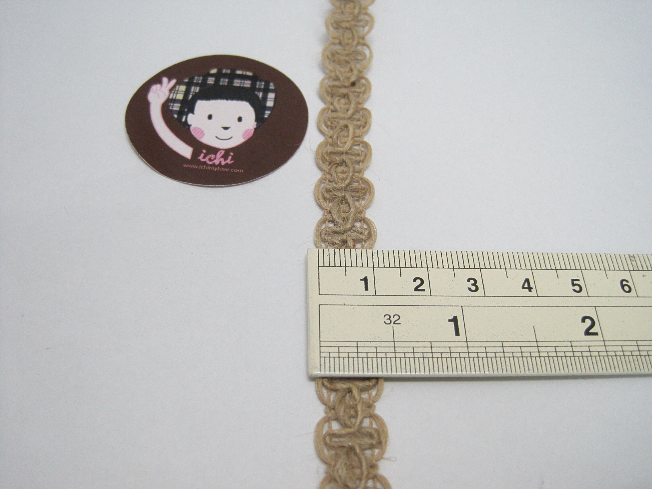 5 Yards 3/8" Jute Trim, Jute Braid, Wholesale Trim, Jute Trim, Jute ...