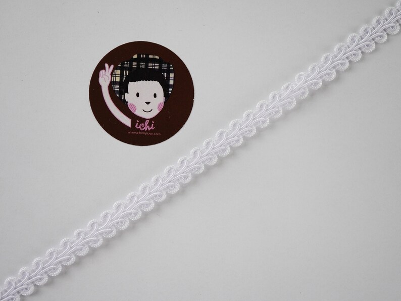 5 Yards 3/8 White Gimp Braided Trim Gimp Braid Braided - Etsy