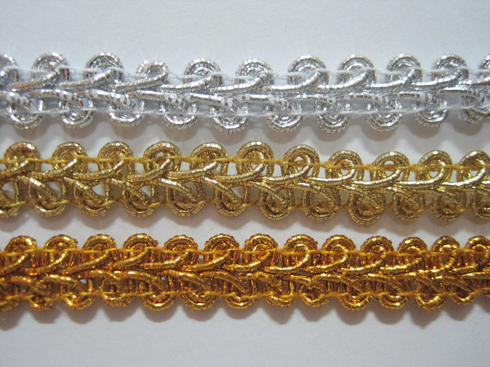 5 Yards 5/16 Dark Gold Gimp Braided Trim Gimp Braid | Etsy