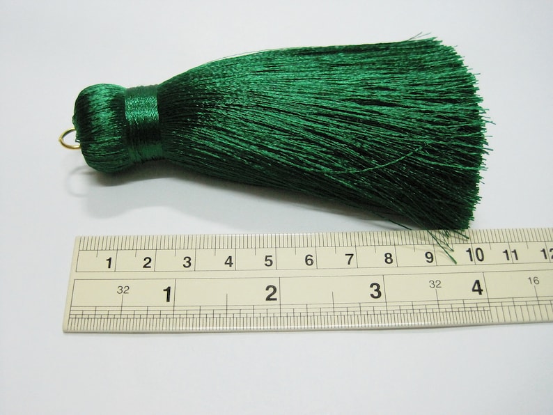 1 Pc Big Tassel, Emerald Green Tassel, Wholesale Tassels - Etsy