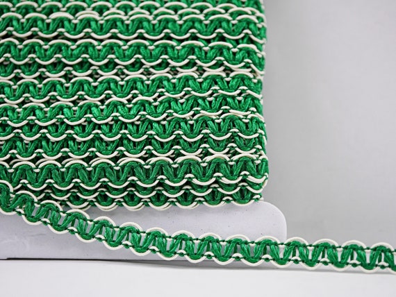 5 Yards Pine Green Rick Rack Rick Rack Trim Zig Zag Trim - Etsy