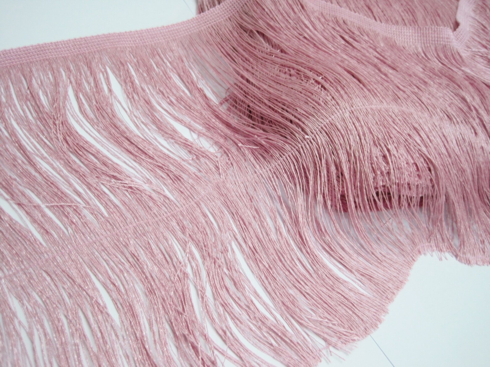 1 Yard 4 to 10 Bubble Gum Chainette Fringe Pink - Etsy
