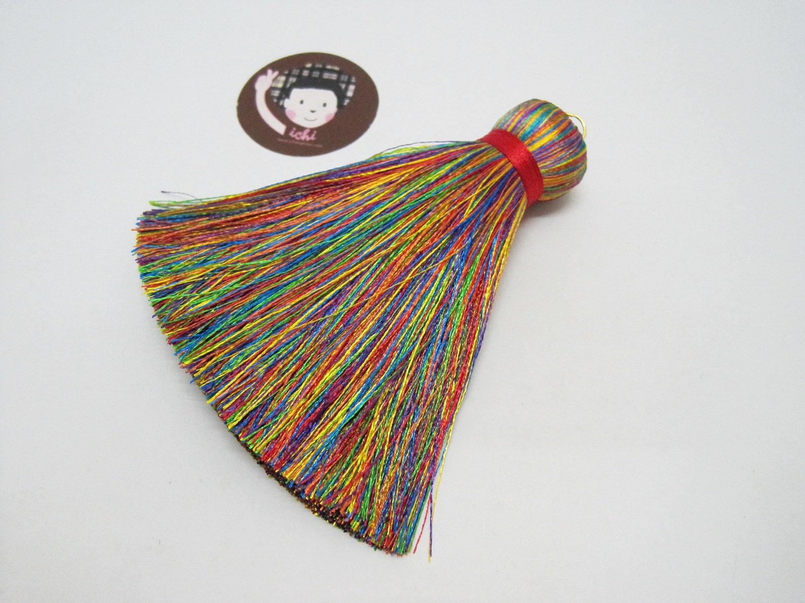 1 Pc Rainbow Big Tassel, Big Tassel, Wholesale Tassels, Jumbo Silk ...