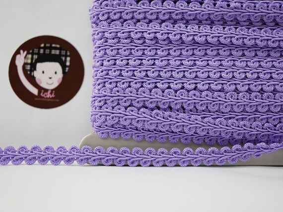 5 Yards 3/8 Lavender Gimp Braided Trim Gimp Braid - Etsy
