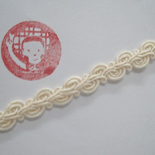 5 Yards 100% Cotton Cream Cotton Braided Trim Cotton Trims - Etsy