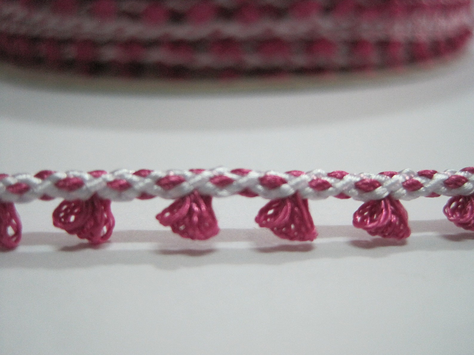 5 Yards Pink Picot Trim Picot Edge Trim Picot Edge Ribbon | Etsy