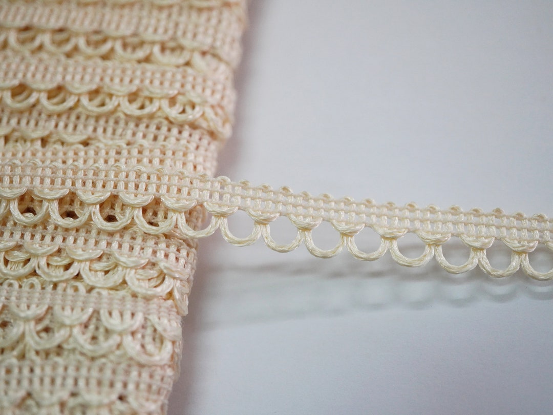5 Yards Vanilla Loop Trim, Cream Loop Trim, Wholesale Trim, Looped Trim ...