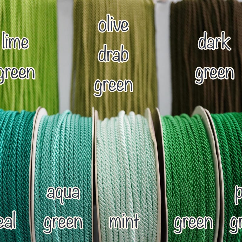 Polyester Cord 3mm - Etsy