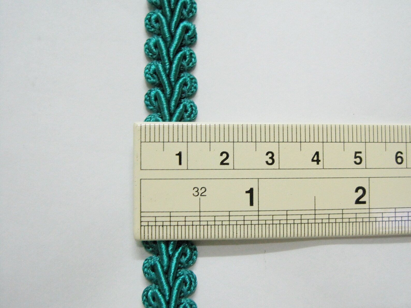 5 Yards 1/2 Gimp Braided Trim Teal Gimp Braid Braided | Etsy UK