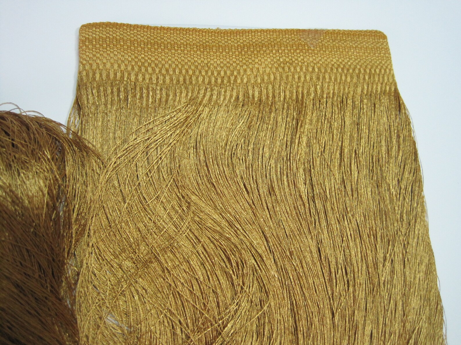 Chainette Dress Fringe Classic Gold Chainette Fringe Long - Etsy