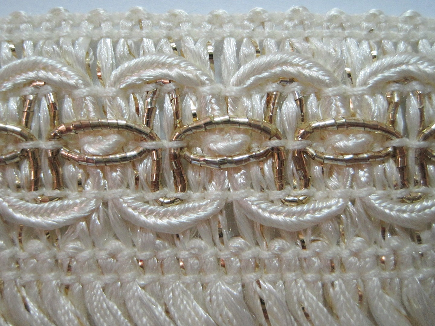 5 Yards Cream Bullion Fringe Bullion Trim Twisted Rope - Etsy
