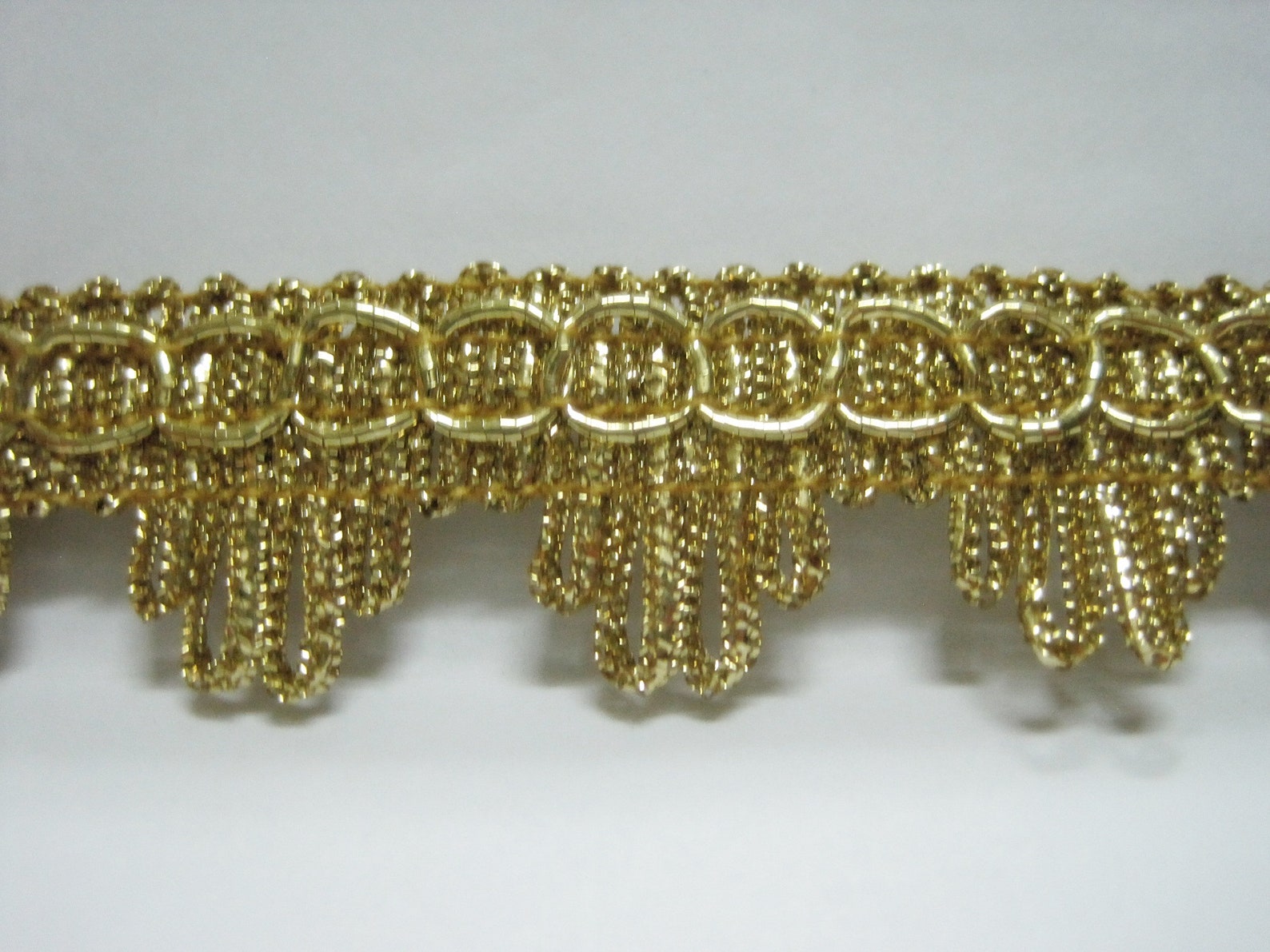 5 Yards 7/8 Light Gold Metallic Lace Gold Lace Gold - Etsy