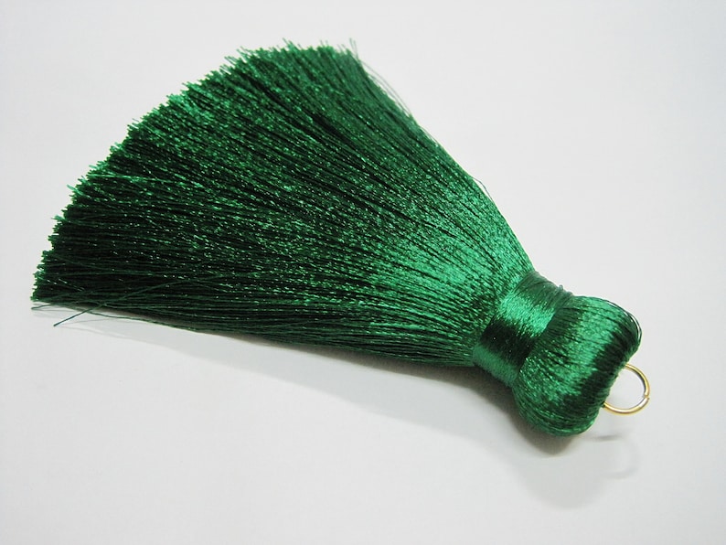 1 Pc Big Tassel, Emerald Green Tassel, Wholesale Tassels - Etsy