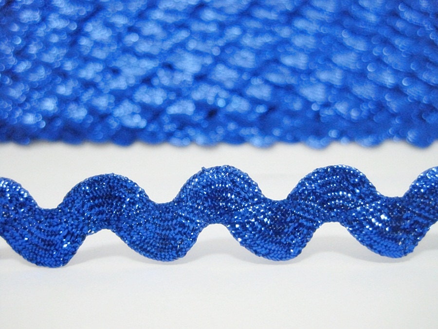 1 Pack 36 Yards Metallic Rick Rack Trim Wholesale Rick - Etsy