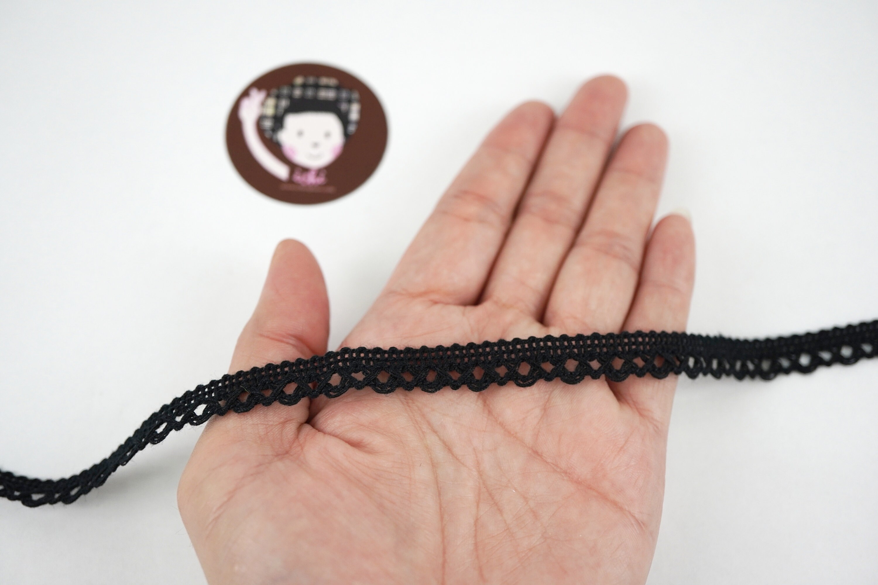 5 Yards Black Lace Trim Lace Trim Lace Trim Ribbon - Etsy