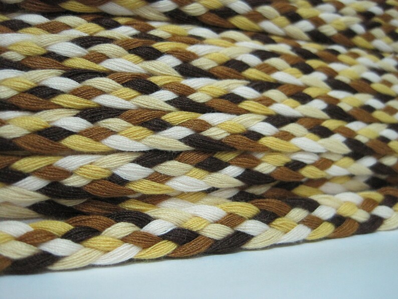 5 Yards Braided Trim Multicolored trim Flat Braided Cord | Etsy