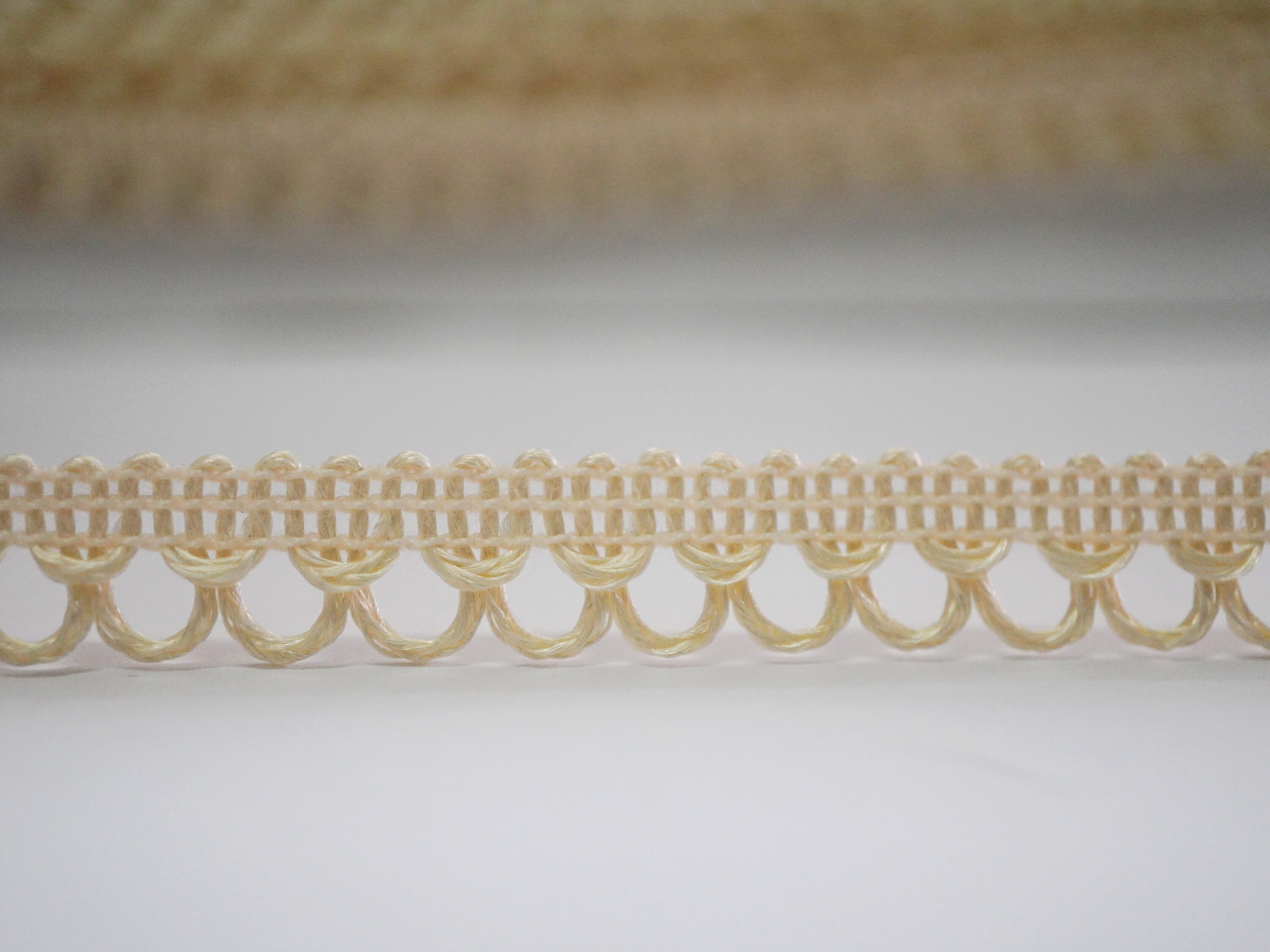 5 Yards Vanilla Loop Trim, Cream Loop Trim, Wholesale Trim, Looped Trim ...