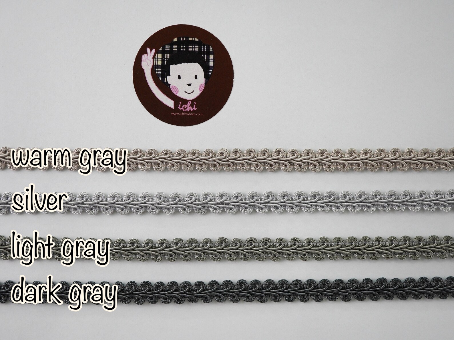 5 Yards 3/8 Silver Gimp Braided Trim Gimp Braid - Etsy UK