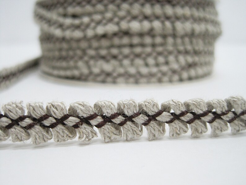 Linen Picot Trim Natural trim wholesale trims linen lace | Etsy