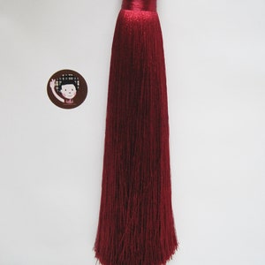 1 Pc Ruby Jumbo Tassel, Big Tassel, Wholesale Tassels, Jumbo Silk ...