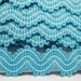 5 Yards Turquoise Elastic Rick Rack Trim, Elastic Trim, Ric Rac Trim ...