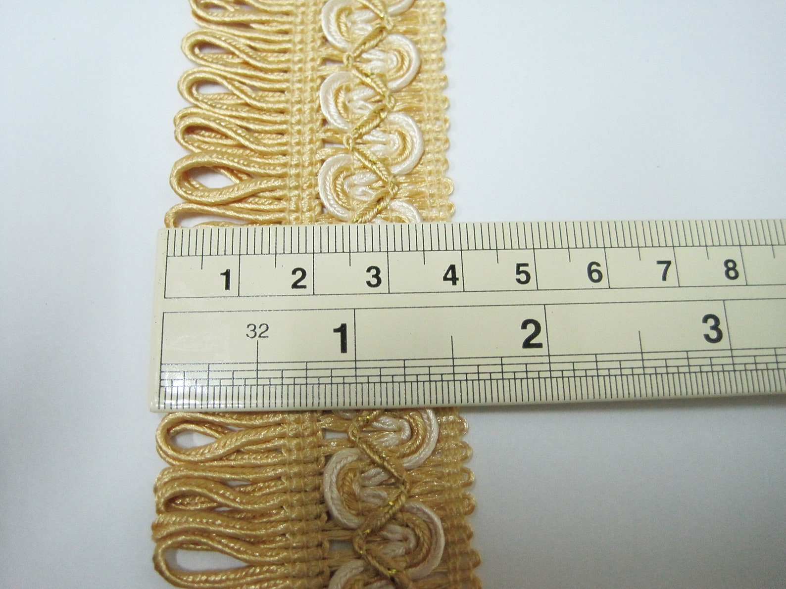 5 Yards Harvest Gold Loop Fringe Tassel Trim Bullion Fringe - Etsy