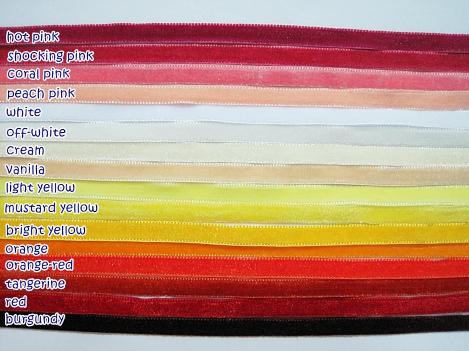 5 Yards 3/8" Mustard Yellow Velvet Ribbon, Yellow Velvet Ribbon, Ribbon ...