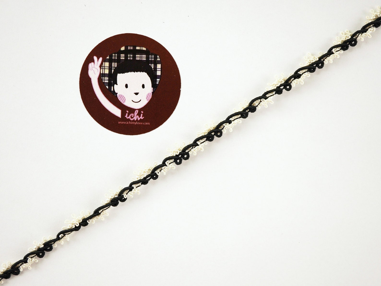 5 Yards Black Picot Braid Picot Trim Picot Braid Rococo - Etsy