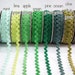 5 Yards Green Jumbo Rick Rack Trim, Mint Rick Rack, Jumbo Ric Rac, Rick ...