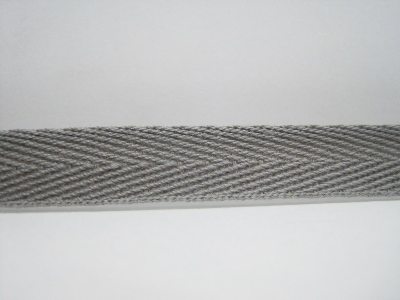 5 Yards 3/8 Light Gray Herringbone Tape Grey Trim Gray - Etsy